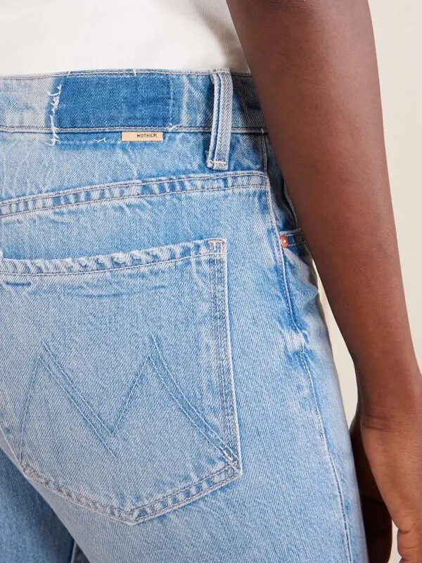 MOTHER The Tomcat Skimp High-rise Straight-leg Jeans