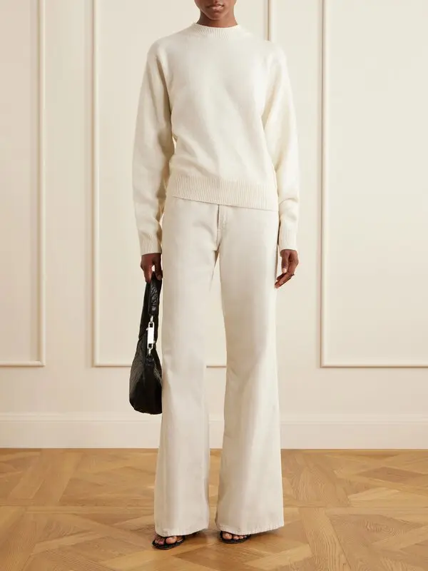 HAIKURE Rose Wool And Cashmere-blend Sweater
