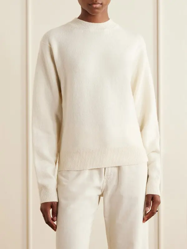 HAIKURE Rose Wool And Cashmere-blend Sweater