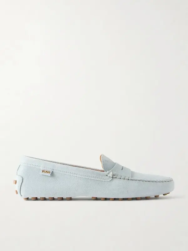 TOD'S Gommino Suede Loafers