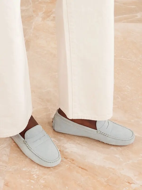TOD'S Gommino Suede Loafers