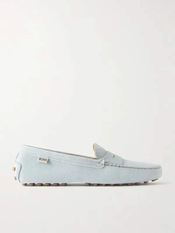TOD'S Gommino Suede Loafers