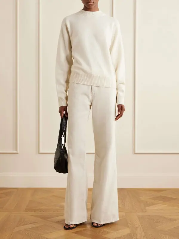 HAIKURE Clara Cotton-courduroy Wide-leg Pants