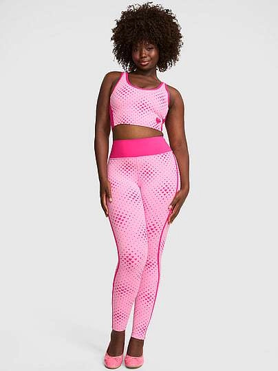 Pink Elle Relay Leggings - Print