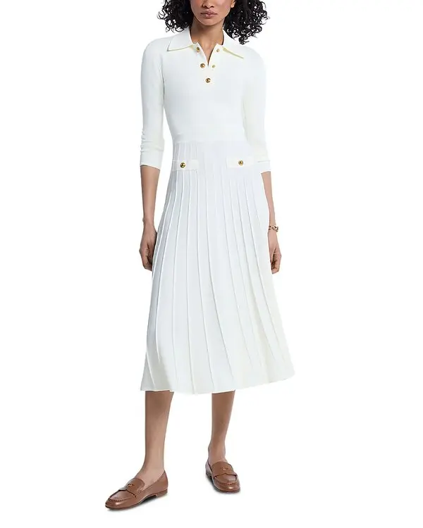 Michael Kors Polo Flared Midi Dress