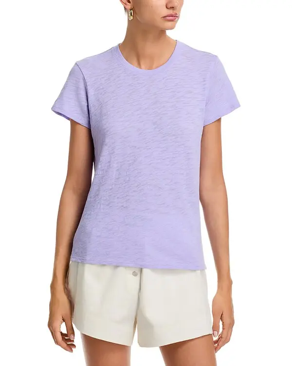 ATM Anthony Thomas Melillo Schoolboy Crewneck Tee - Allium