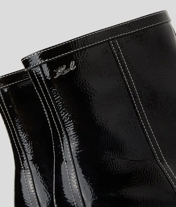 Karl Lagerfeld Bonnie Ankle Zip Boots
