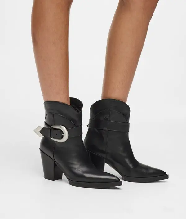 KL JEANS Jeans Mid-calf Buckle Boots