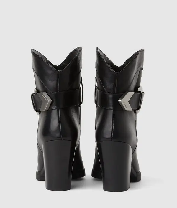 KL JEANS Jeans Mid-calf Buckle Boots