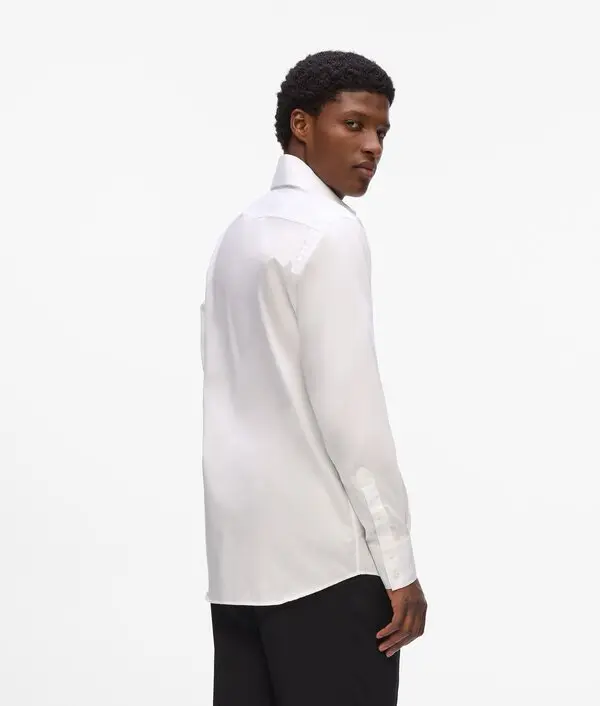 Karl Lagerfeld Rounded Collar Shirt