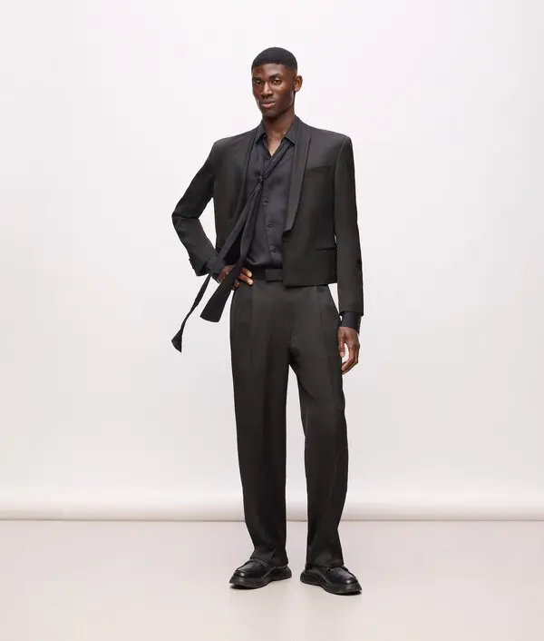 Karl Lagerfeld Kl Studio Cropped Blazer