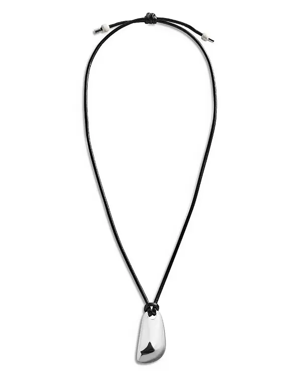 Baublebar Tallulah Sculptural Pendant Necklace - Silver