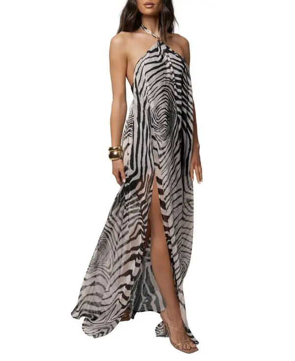 JLUXLABEL Jolene Halter Dress