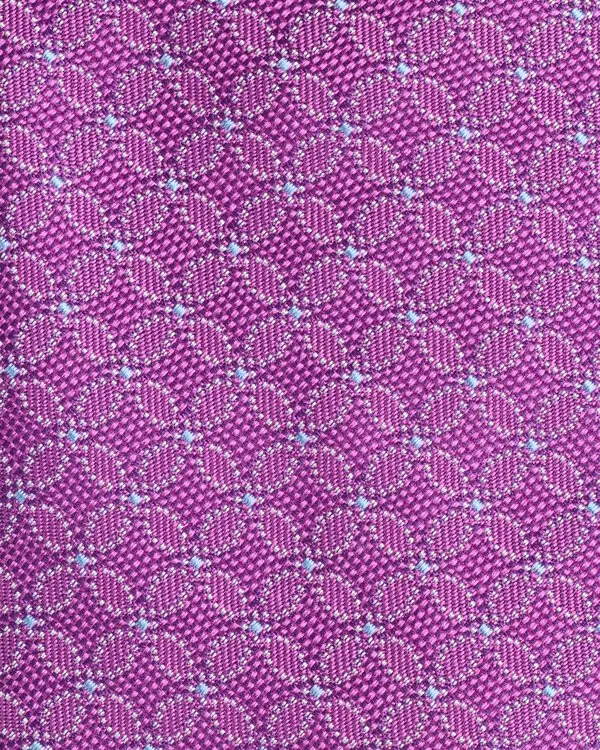 David Donahue Silk Classic Floral Tie