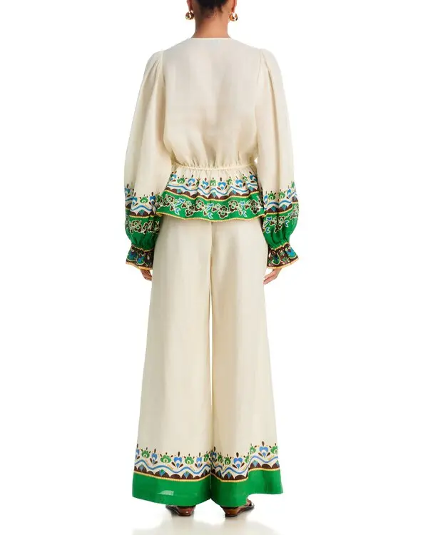 ALEMAIS Bridgette Wide-leg Pants