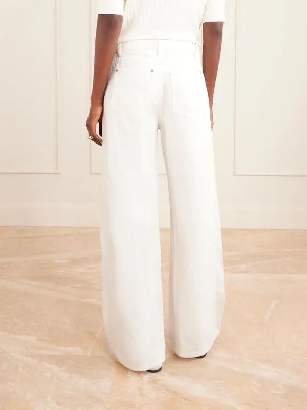 TWP Mid-rise Wide-leg Jeans