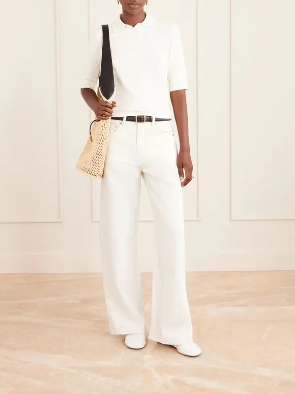 TWP Mid-rise Wide-leg Jeans