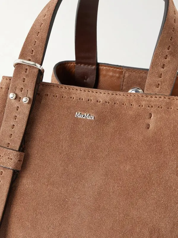 Max Mara Archetipo Suede Tote