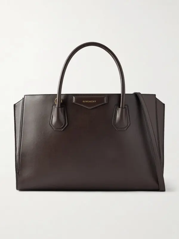 Givenchy Antigona Catchall Medium Leather Shoulder Bag - Brown