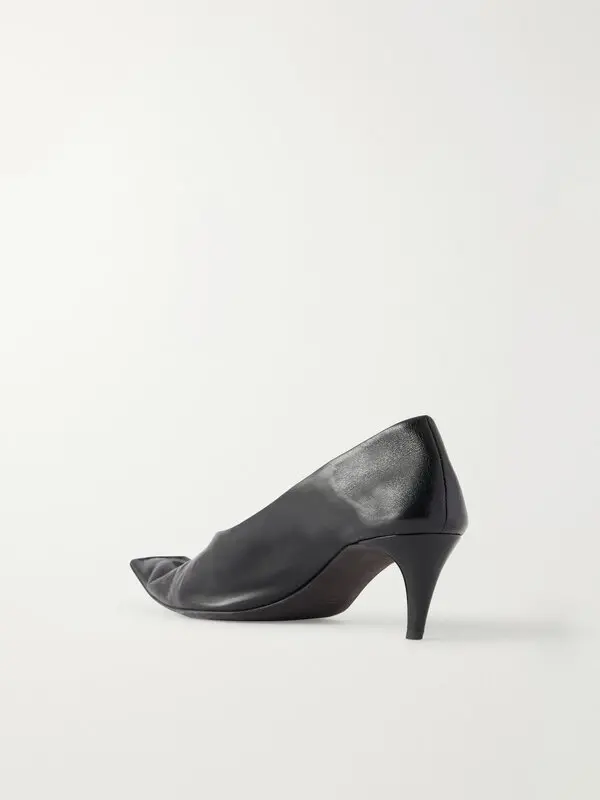 Khaite Marlene Leather Pumps