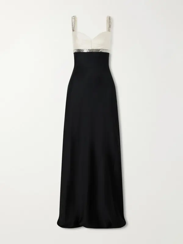 Jenny Packham Shania Sequin Embellished Gown - Black