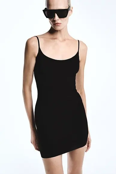 Revolve Chanthal Knit Mini Dress - Black