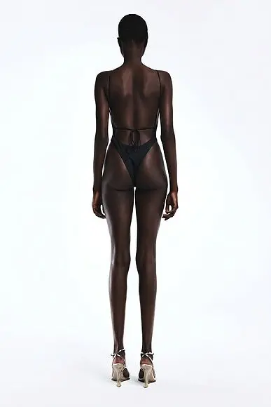 Revolve Basile Bodysuit - Black