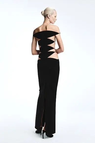 Revolve Elettra Maxi Dress - Black