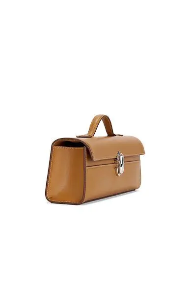 Savette Slim Symmetry Pochette Bag - Saddle