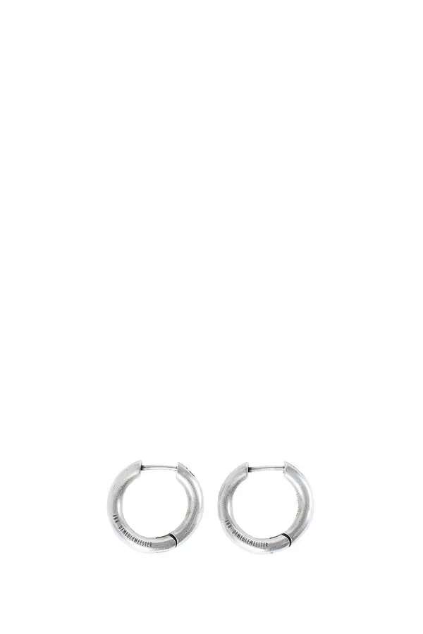 ANN DEMEULEMEESTER Mariela Anatomic Loop Earrings - Silver