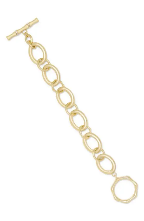 Ramy Brook Chiara Tone Bamboo Link Bracelet