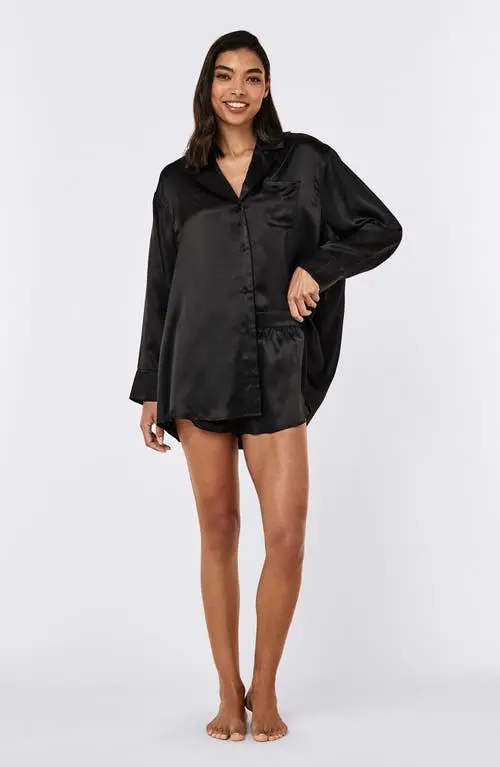 PAPINELLE Audrey Mulberry Silk Boxer Shorts