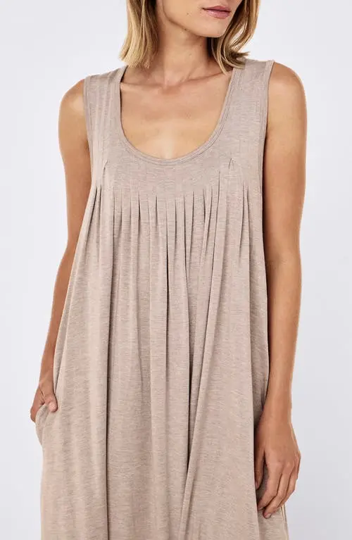 PAPINELLE Kate Pleat Front Modal Nightgown