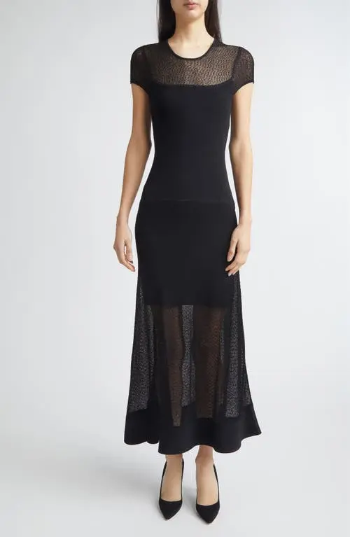 JASON WU Short Sleeve Drop Waist Dress
