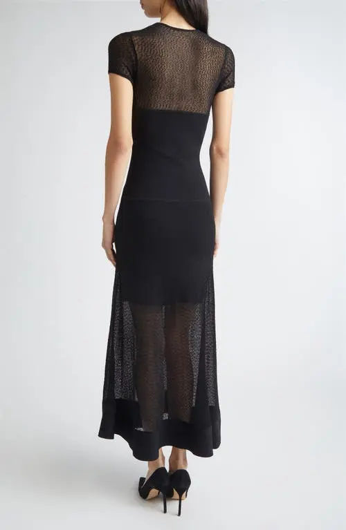 JASON WU Short Sleeve Drop Waist Dress