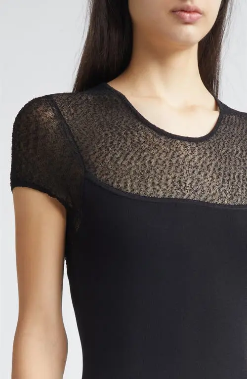 JASON WU Short Sleeve Drop Waist Dress