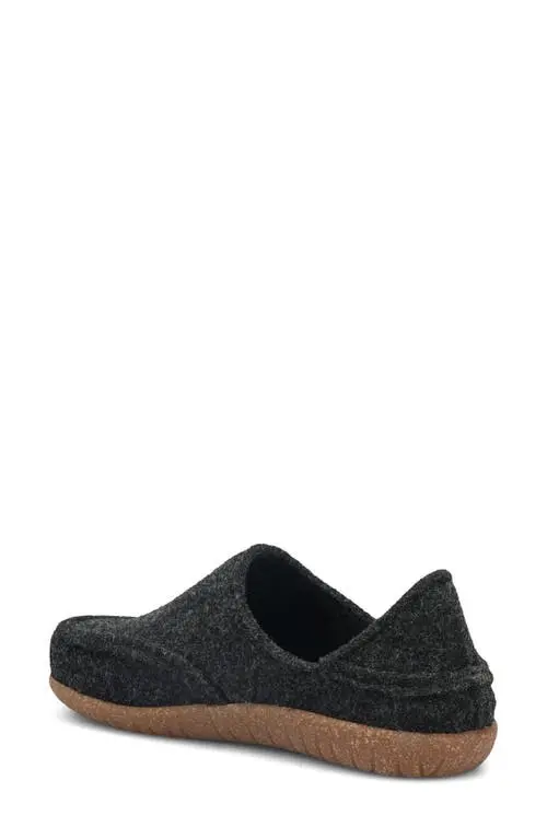 TAOS Wool Collapsible Shoe - Black
