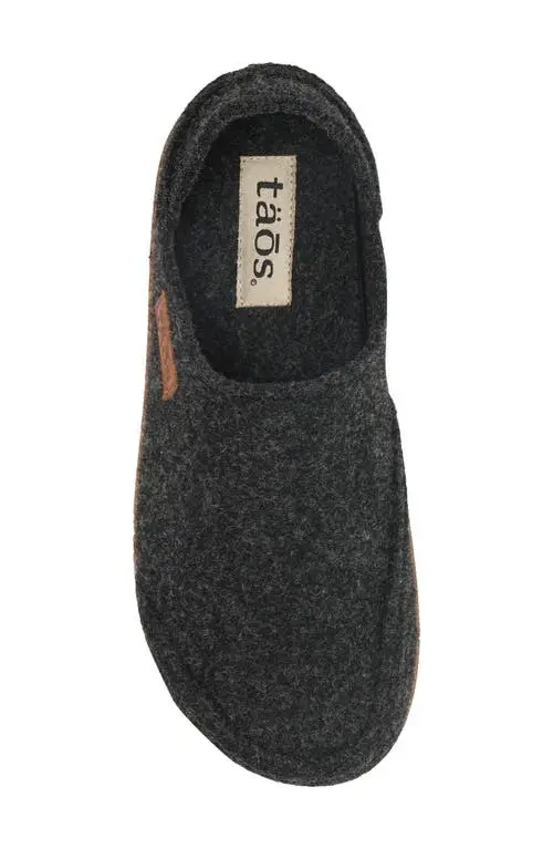 TAOS Wool Collapsible Shoe - Black