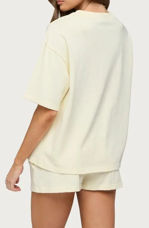 EDIKTED Cecilia Oversize Cotton T-shirt