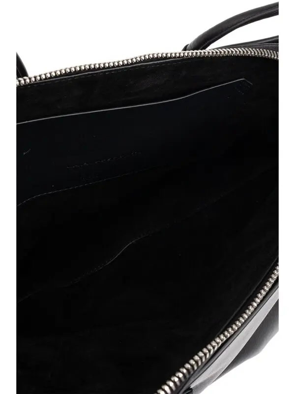Attico La Passeggiata Top Medium Shoulder Bag - Black
