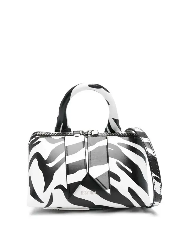 Attico Printed Tote Bag - White