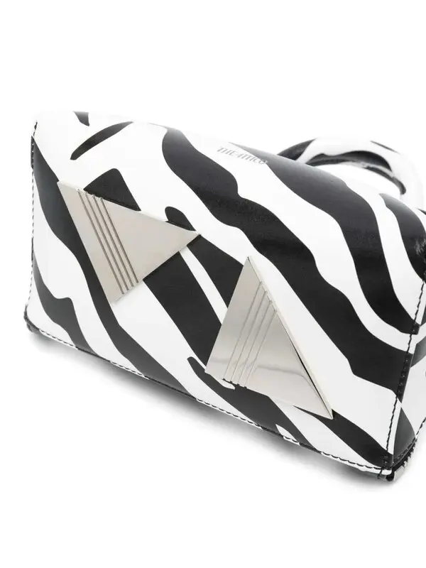 Attico Printed Tote Bag - White