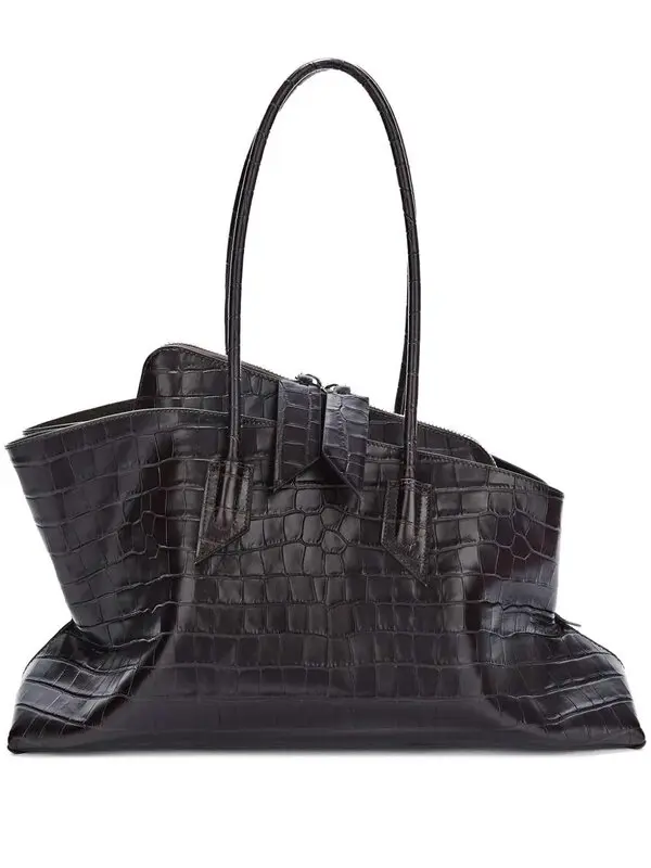 Attico La Passeggiata Medium Tote Bag - Brown