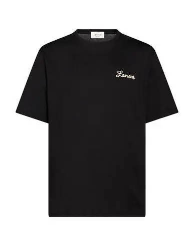 LANEUS T-shirt Size Cotton - Black