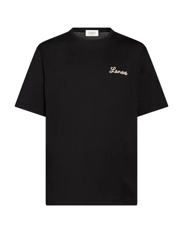 LANEUS T-shirt Size Cotton