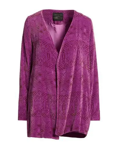 ALESSIA SANTI Jacket Size Viscose, Silk - Purple