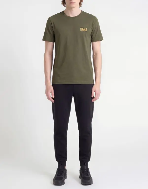 EA7 T-shirt Military Size Cotton