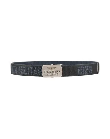 AERONAUTICA MILITARE Belt Midnight Size Textile Fibers - Blue