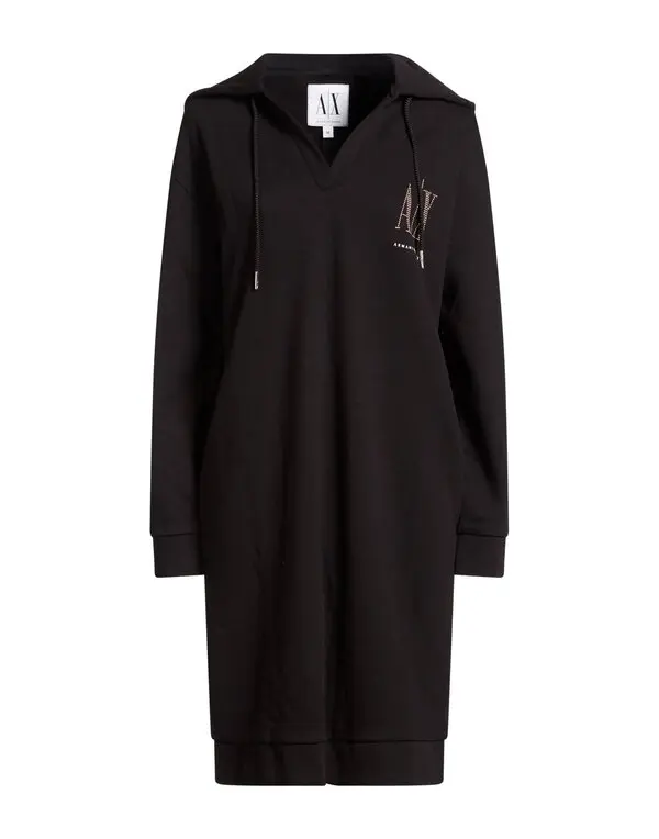 Armani Exchange Cotton Long Sleeve T-shirt Dress
