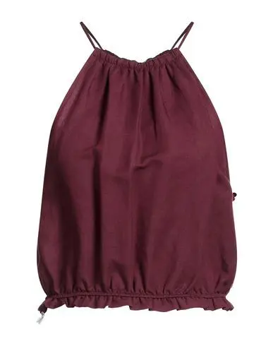 Patrizia Pepe Top Ivory Size Viscose, Linen - Red